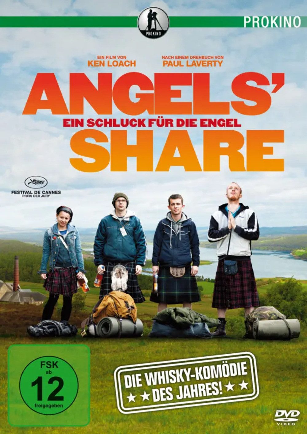 Studiocanal DVD Angels Share - Ein Schluck für die Engel, 1 DVD