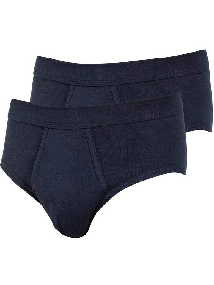 Kumpf Slip Herren Slip Mit Eingriff 2er Pack Bio Cotton Packung 2 St