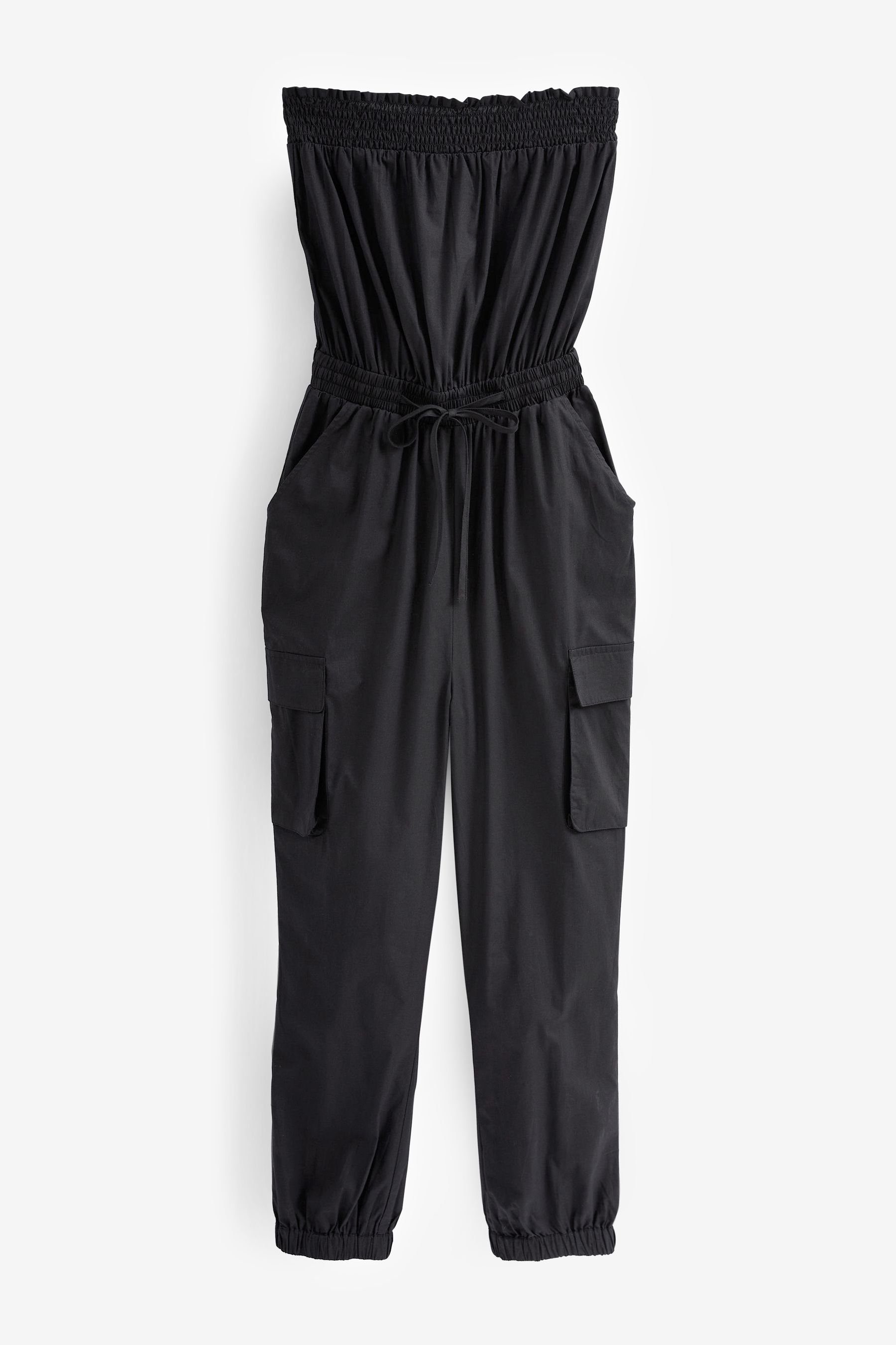Next Jumpsuit Trägerloser Bandeau Overall Im Cargo Design 1 Tlg Mode