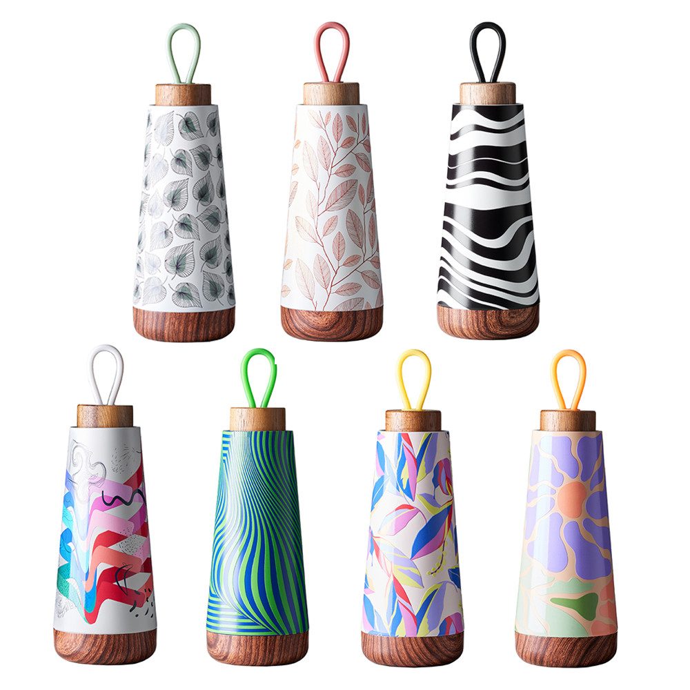 chic.mic Trinkflasche bioloco loop, hält Getränke bis zu 18 Stunden ...