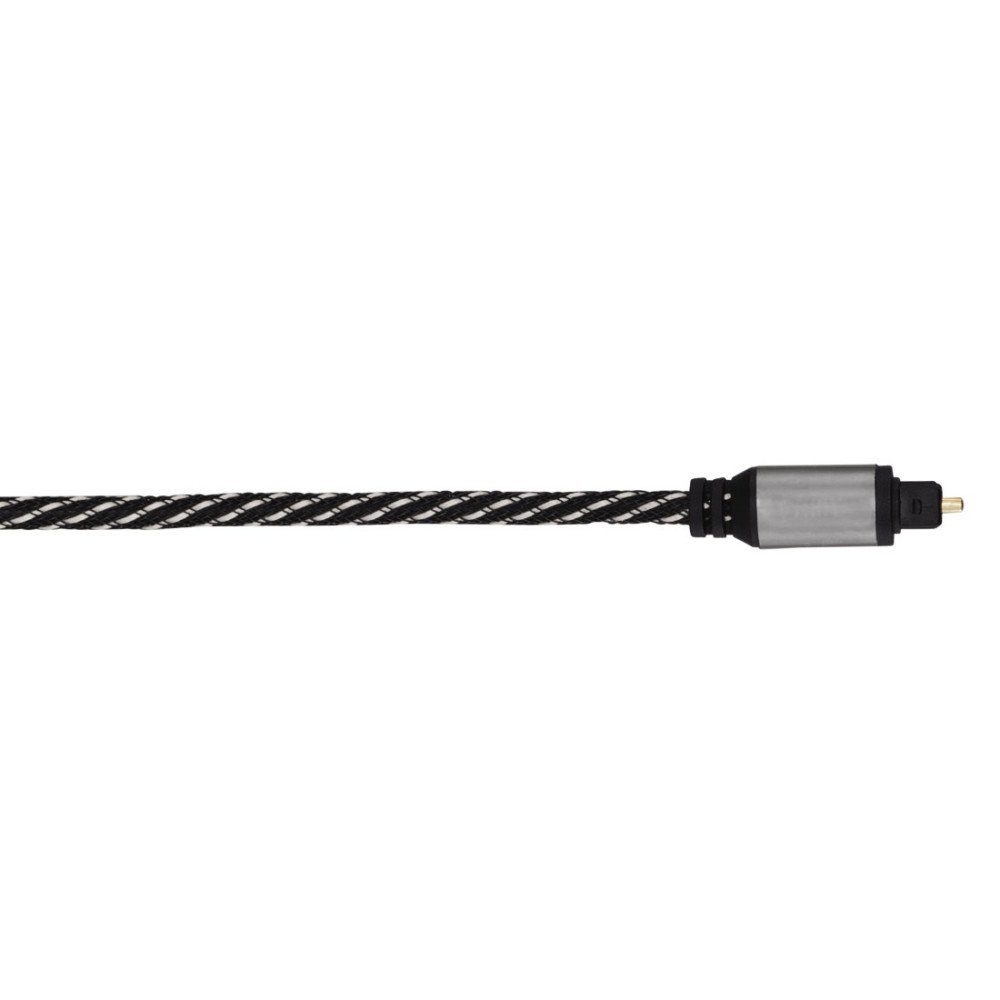 AVINITY Audio-Lichtleiter-Kabel, ODT-Stecker (Toslink), Gewebe, 1,5 m ...