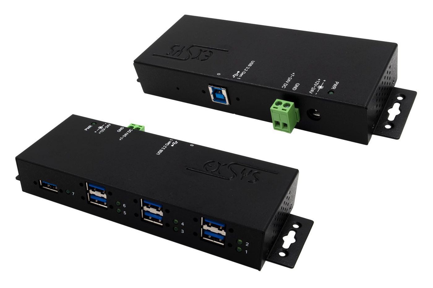 EXSYS USB-Verteiler EXSYS EX-1517HMVS 7 Port Managed USB 3.2 Gen1