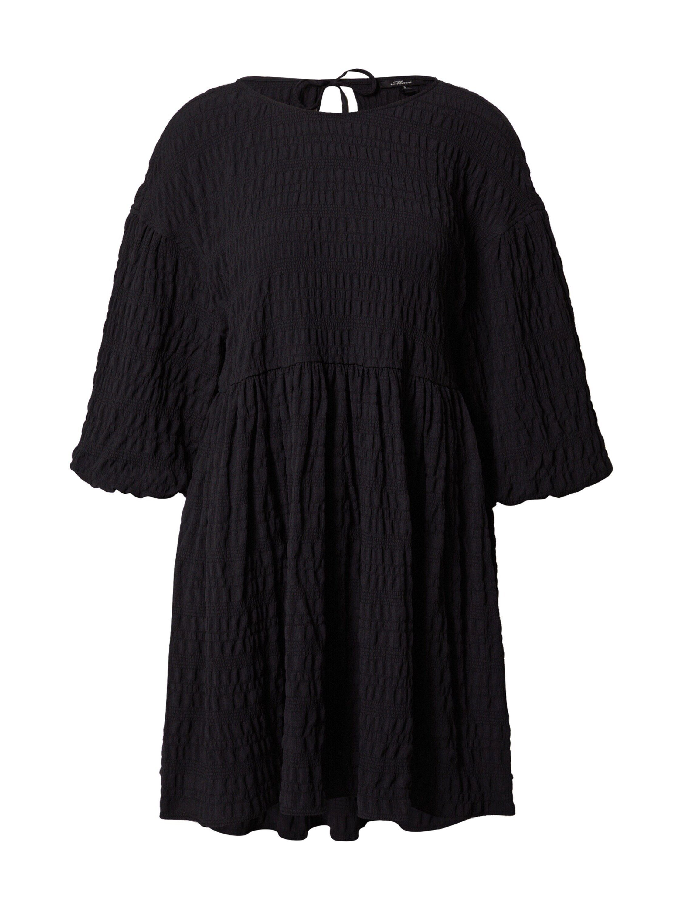 Mavi Sommerkleid 1 Tlg Drapiertgerafft Cut Outs Abgesteppter Saum