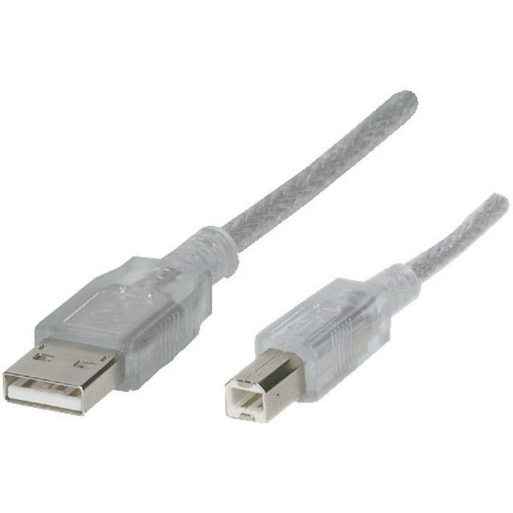 Renkforce Renkforce USB-Kabel USB 2.0 USB-A Stecker, USB-B Stecker 1.80 ...