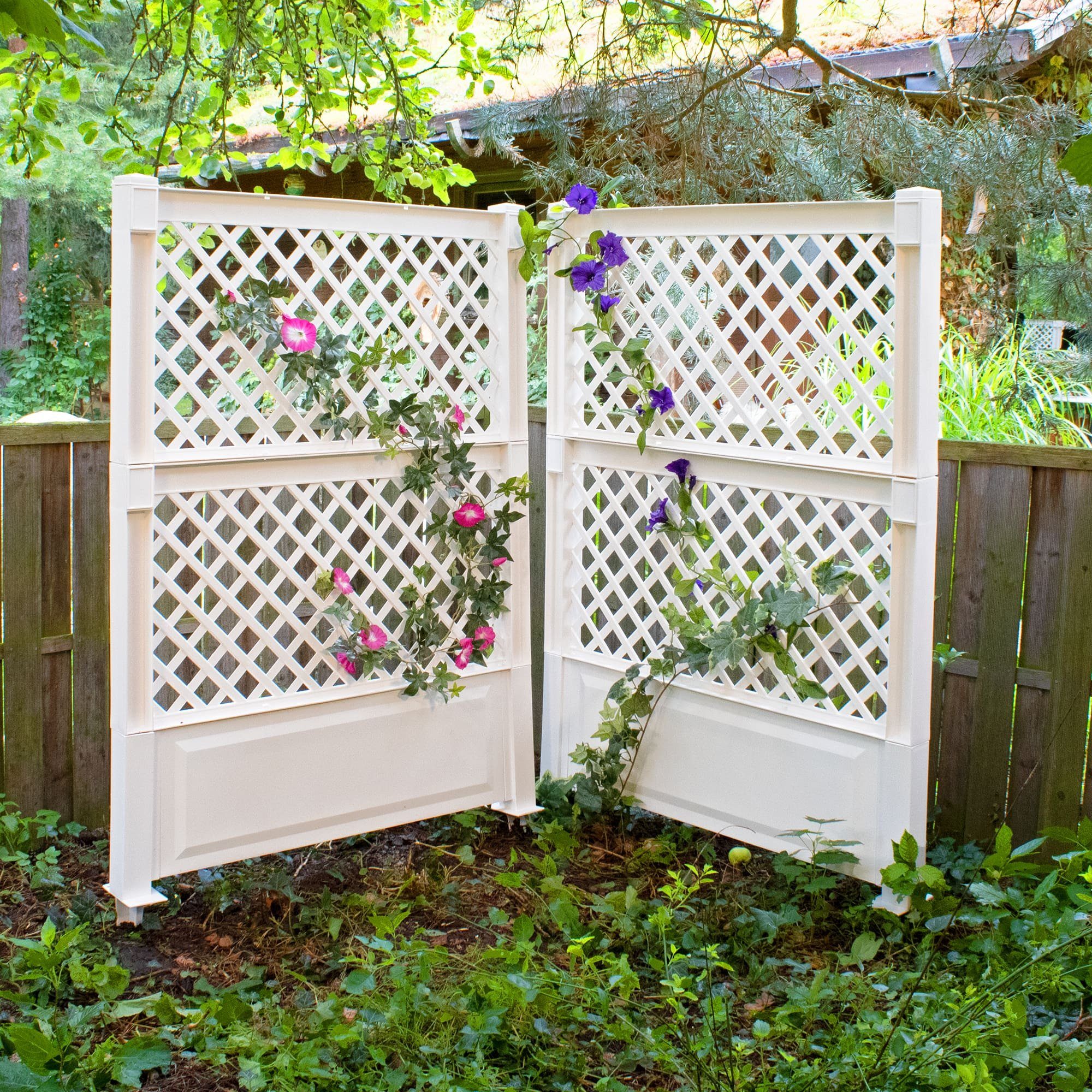 NYVI Spalier Spalier mit Erdspießen NYVIGreen 140x100 cm 2er Set ...