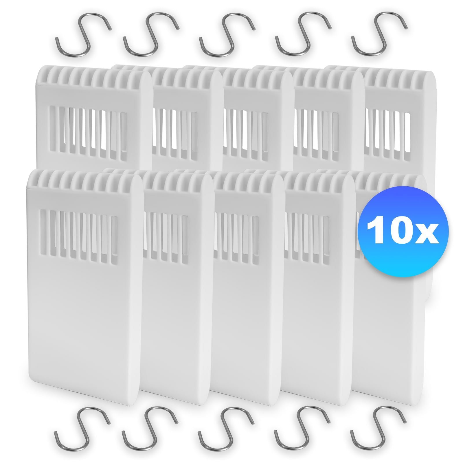 Eaxus Luftbefeuchter 10er Set Wasserverdunsterhumidifier Für Heizung