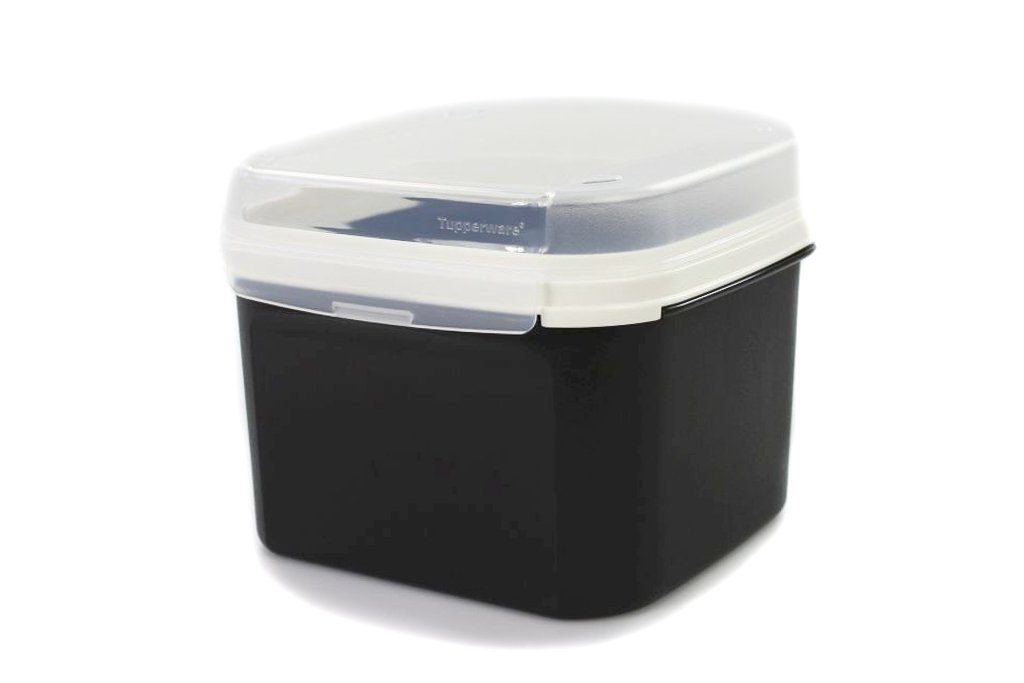 ᐅ TUPPERWARE Vorratsdose Bellevue 2,6 schwarz Naschkätzchen | OTTO
