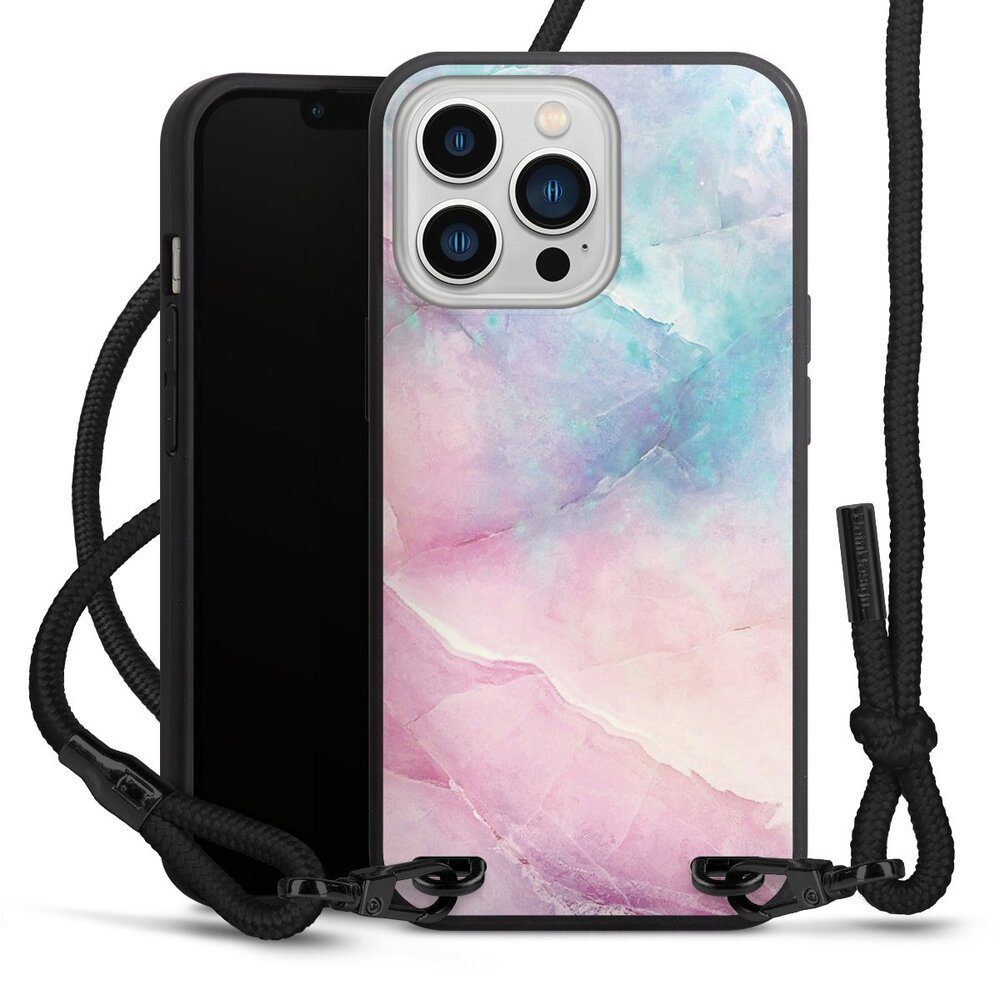 Deindesign Handyhülle Marmor Abdruck Pastell Iridescent Marble Apple