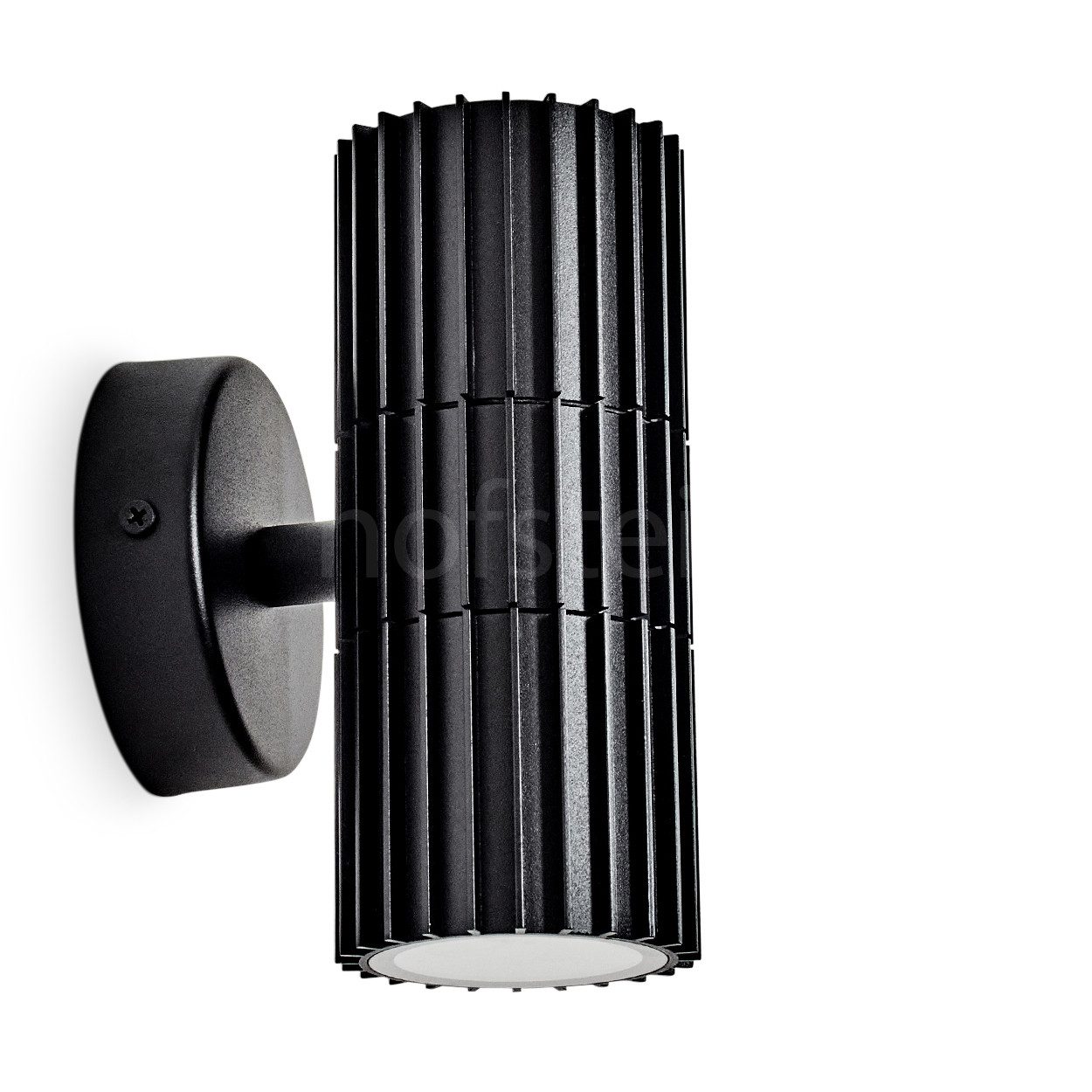 Hofstein Außen Wandleuchte Moderne Wandlampe Aus Metallglas In Schwarz