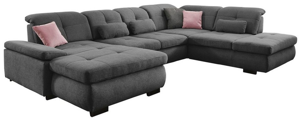 Die Planbar Ecksofa Mp In16012 L Form Mit Sitztiefenverstellung Und