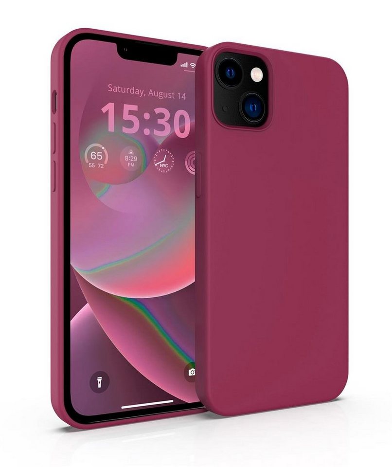 Mygadget Handyhülle Hülle Für Apple Iphone 14 Plus Gummierte 3 Layer