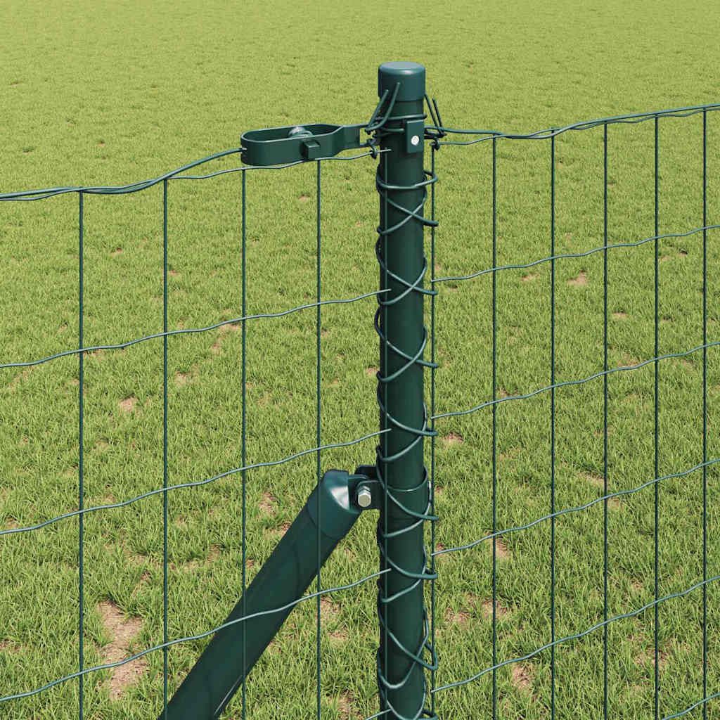vidaXL Gartenzaun Ground Fix Geschweißter Drahtzaun 10 x 1,4 m (B x H ...