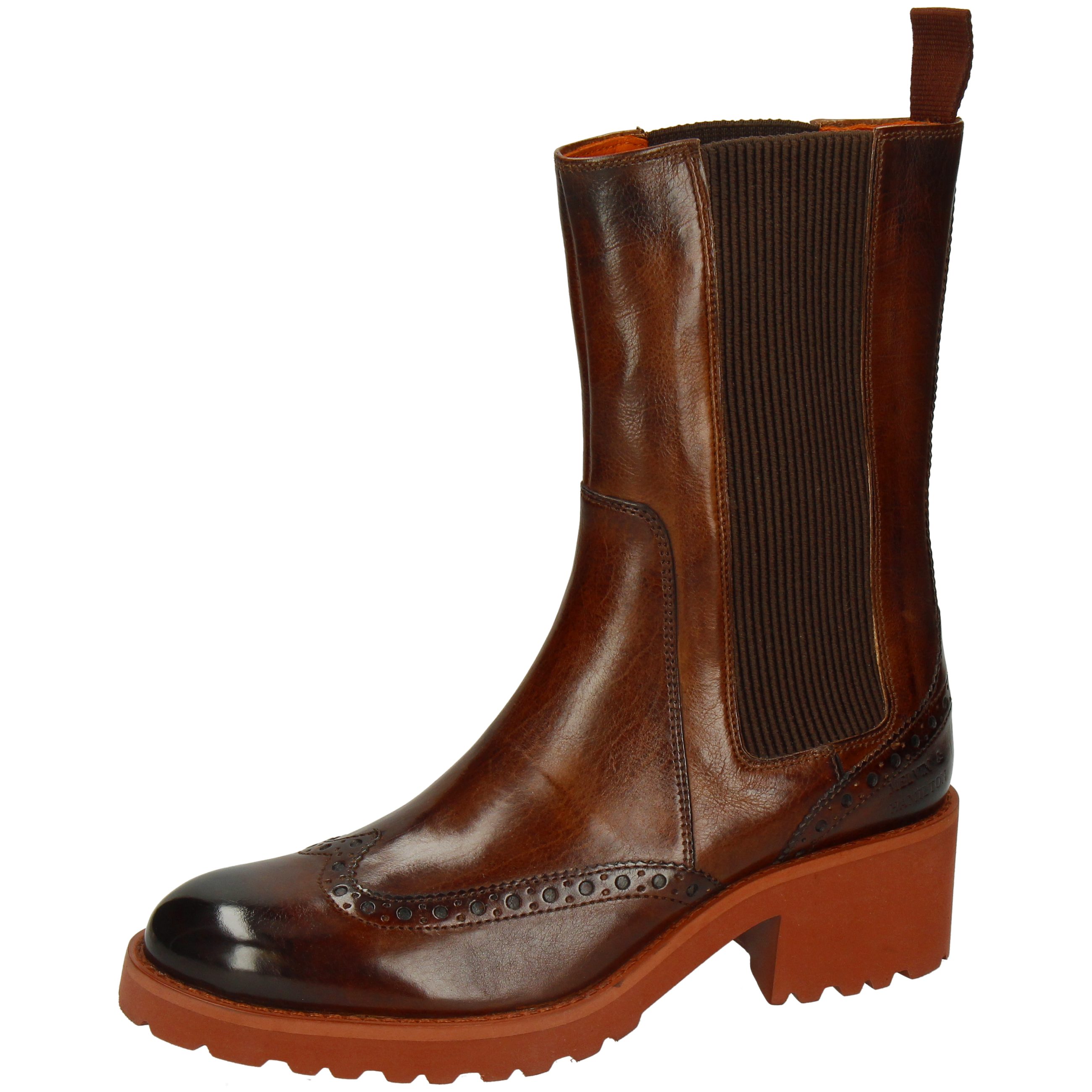 Melvin & Hamilton Abigail 2 Stiefelette, Material:Vegetabil gegerbtes ...