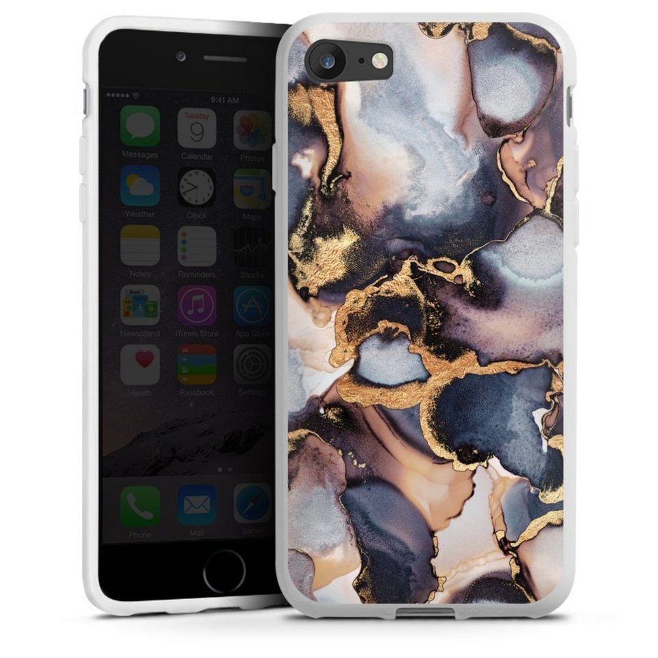 Deindesign Handyhülle Dreamy Ink Apple Iphone Se 2020 Hülle Marmor