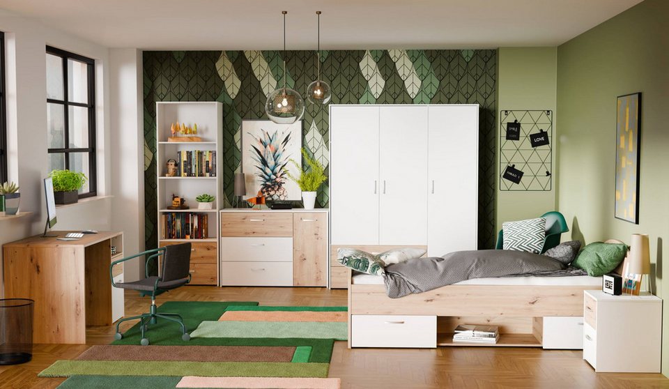Forte Jugendzimmer Set Jugendzimmer Culgoa 1 Komplettset In Artisan