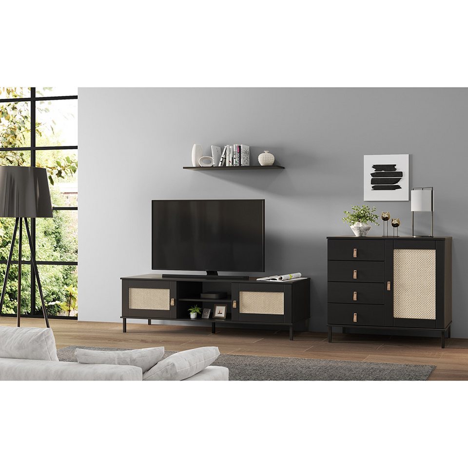 Lomadox Wohnzimmer Set Watford 69 Mega Spar Set 2 St Board