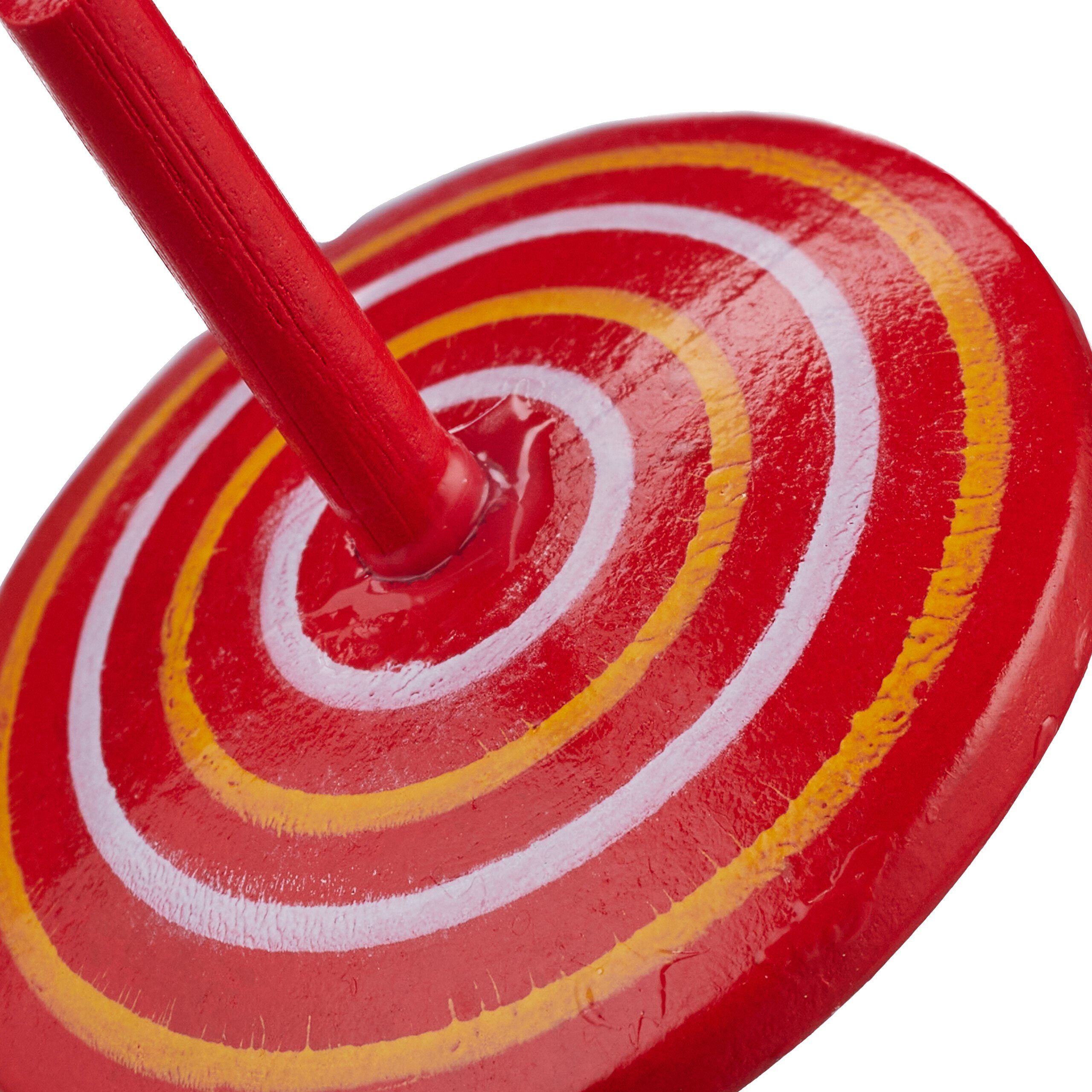 relaxdays Kreisel Bunte Kreisel aus Holz 24er Set