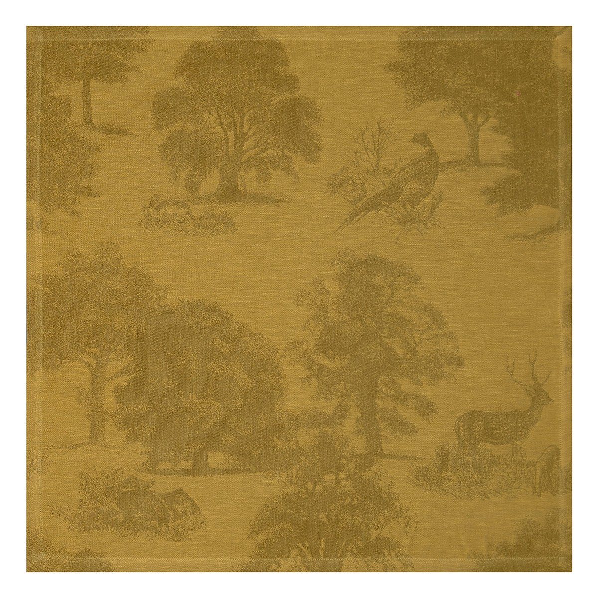 Le Jacquard Francais Stoffserviette Servietten 4x Set Souveraine Or