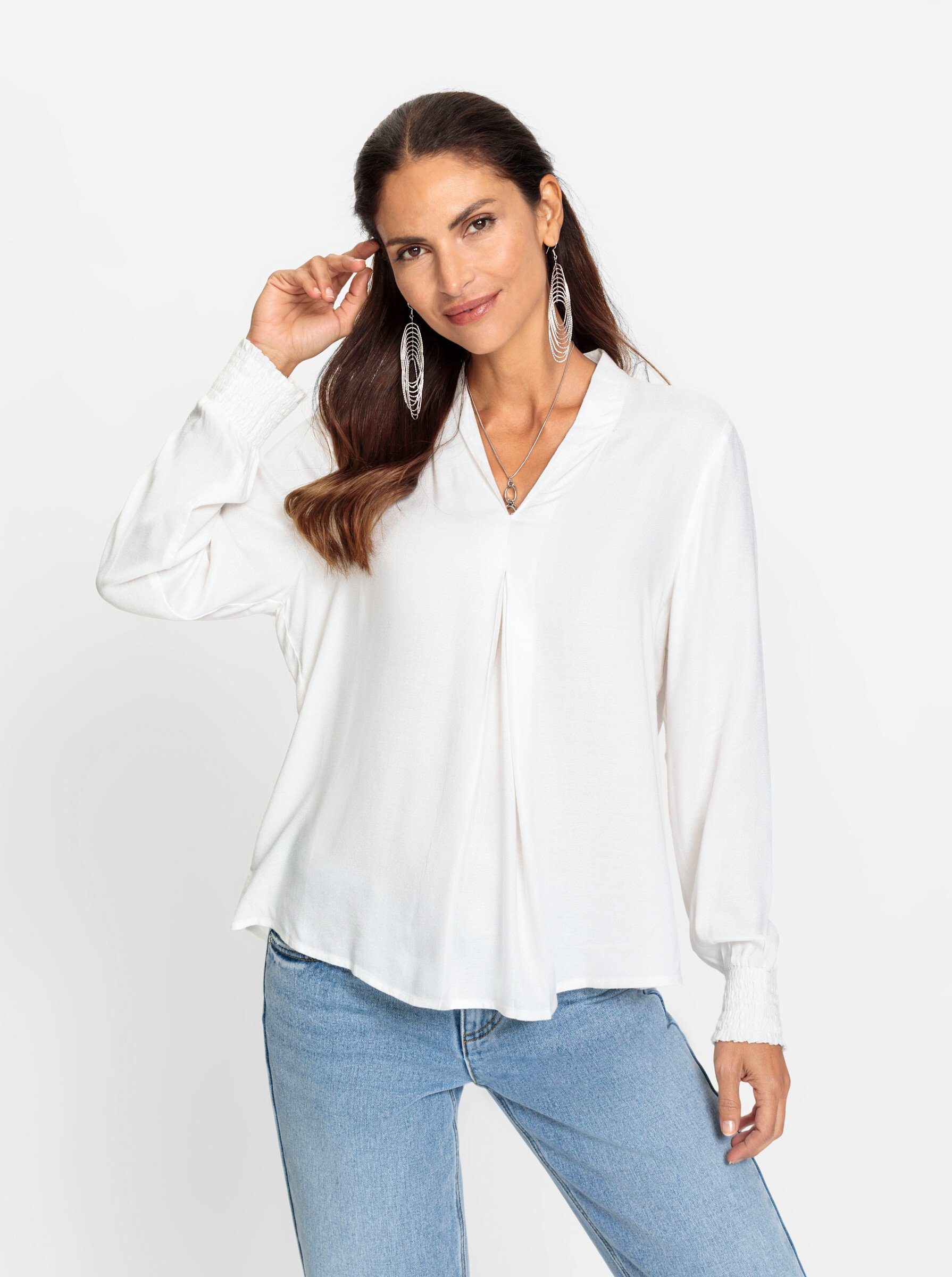 Witt Klassische Bluse Bluse, Figurfreundlicher Schnitt für eine ...