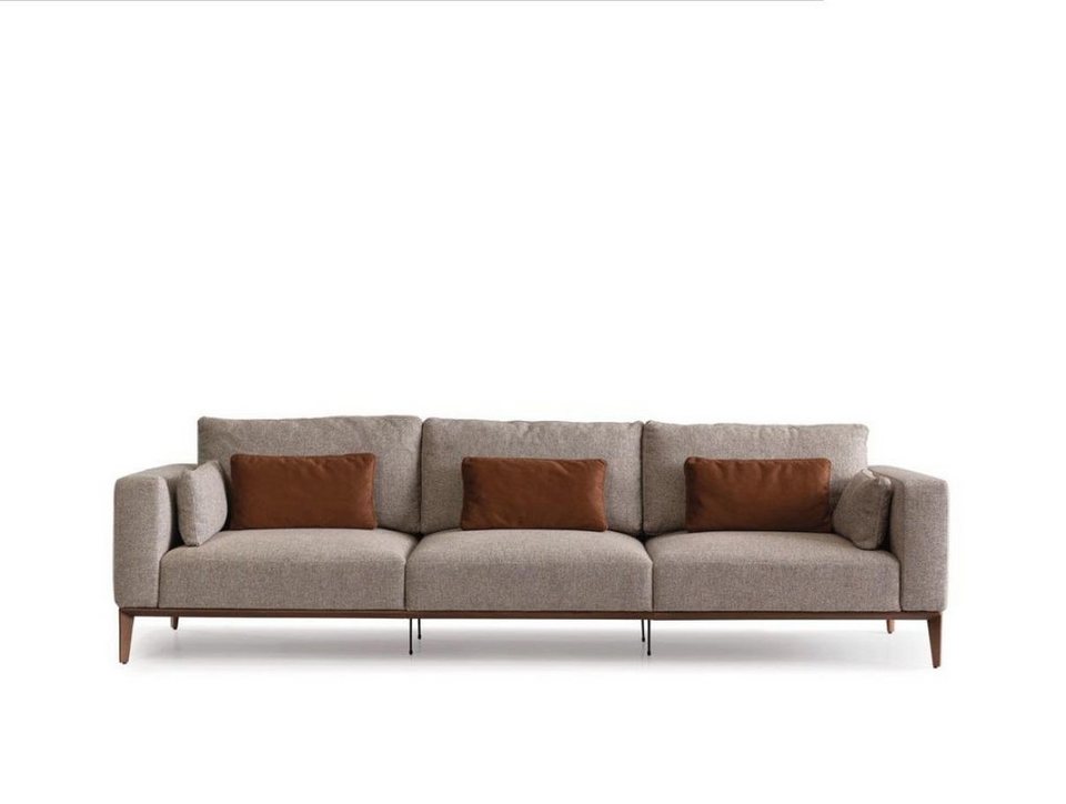 Jvmoebel Sofa Großer Brauner Luxus Viersitzer Designer Möbel Couch Neu