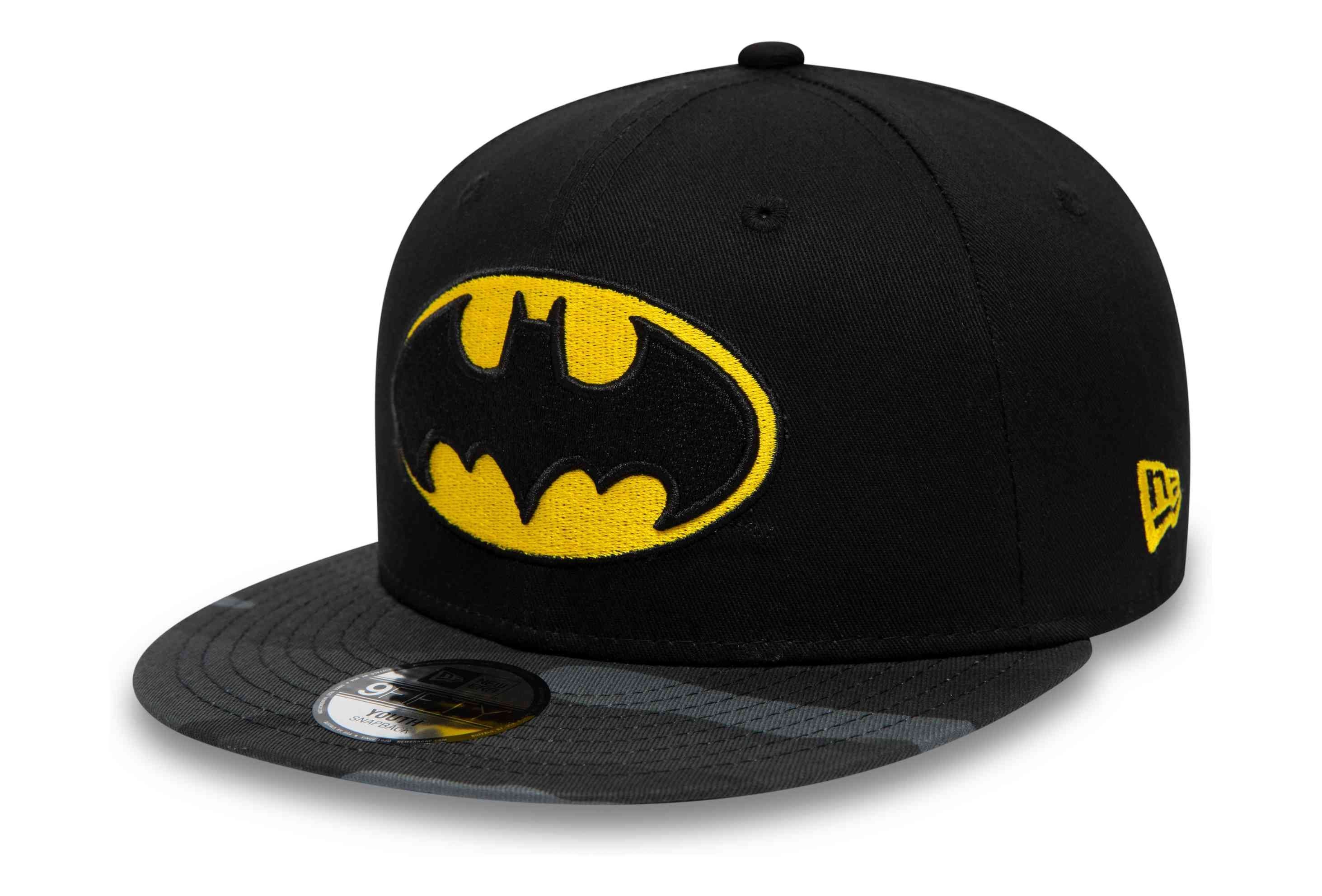 New Era Snapback Cap DC Comics Batman Camo 9fifty Kids