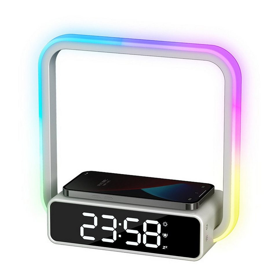 Dopwii Led Tischleuchte Bluetooth Schreibtischlampe Nachttischlampe
