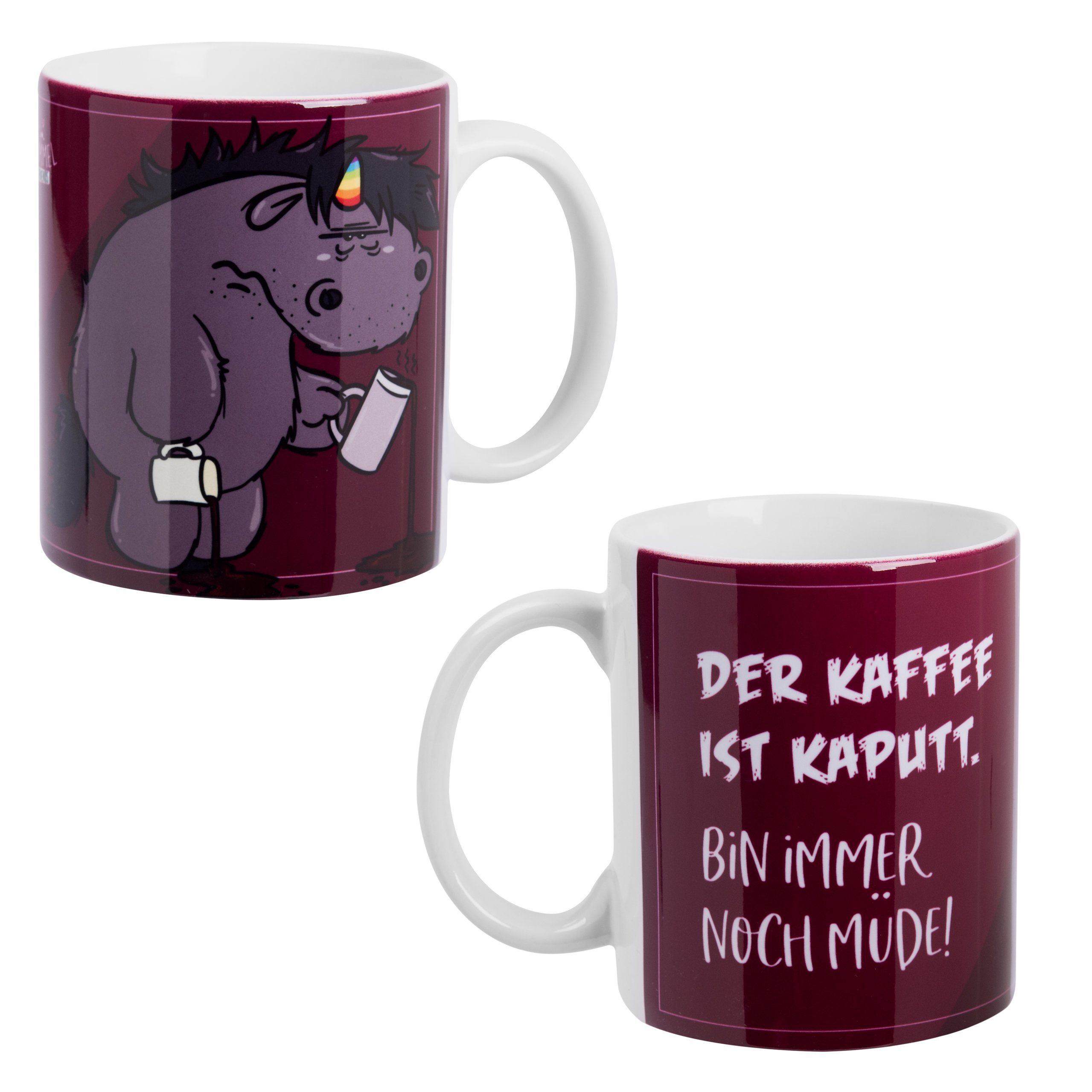 United Labels® Tasse Pummel And Friends Tasse Grummeleinhorn Der