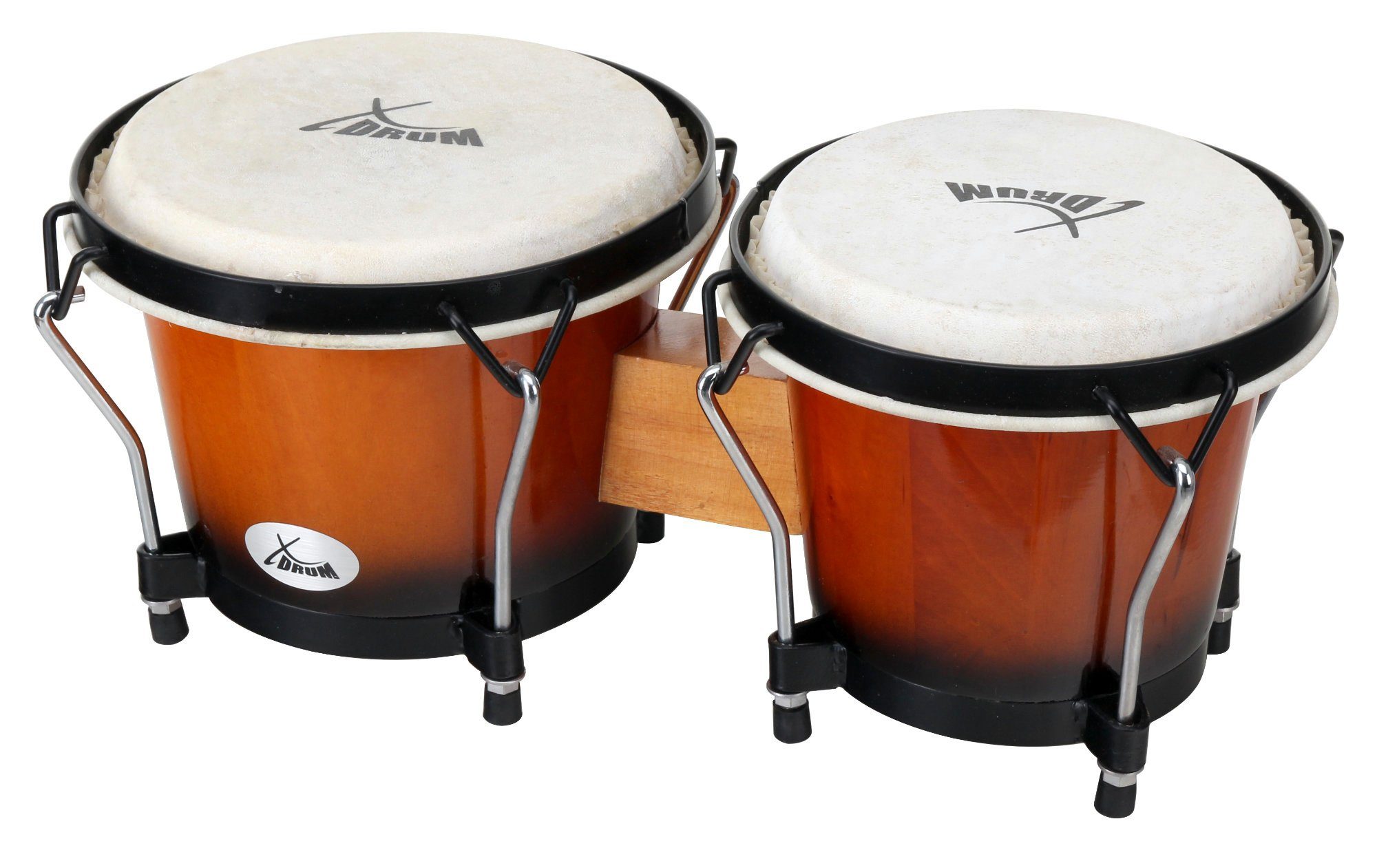 XDrum Bongo Bongos Club - 6" Macho und 7" Hembra, inkl. Stimmschlüssel ...