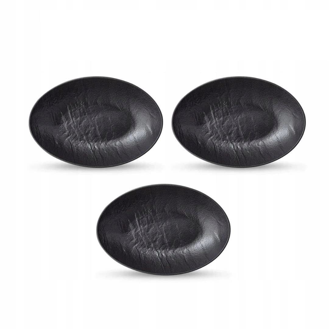 Wilmax England Geschirr-Set, Elegante SlateStone Servierschalen, 3 ...
