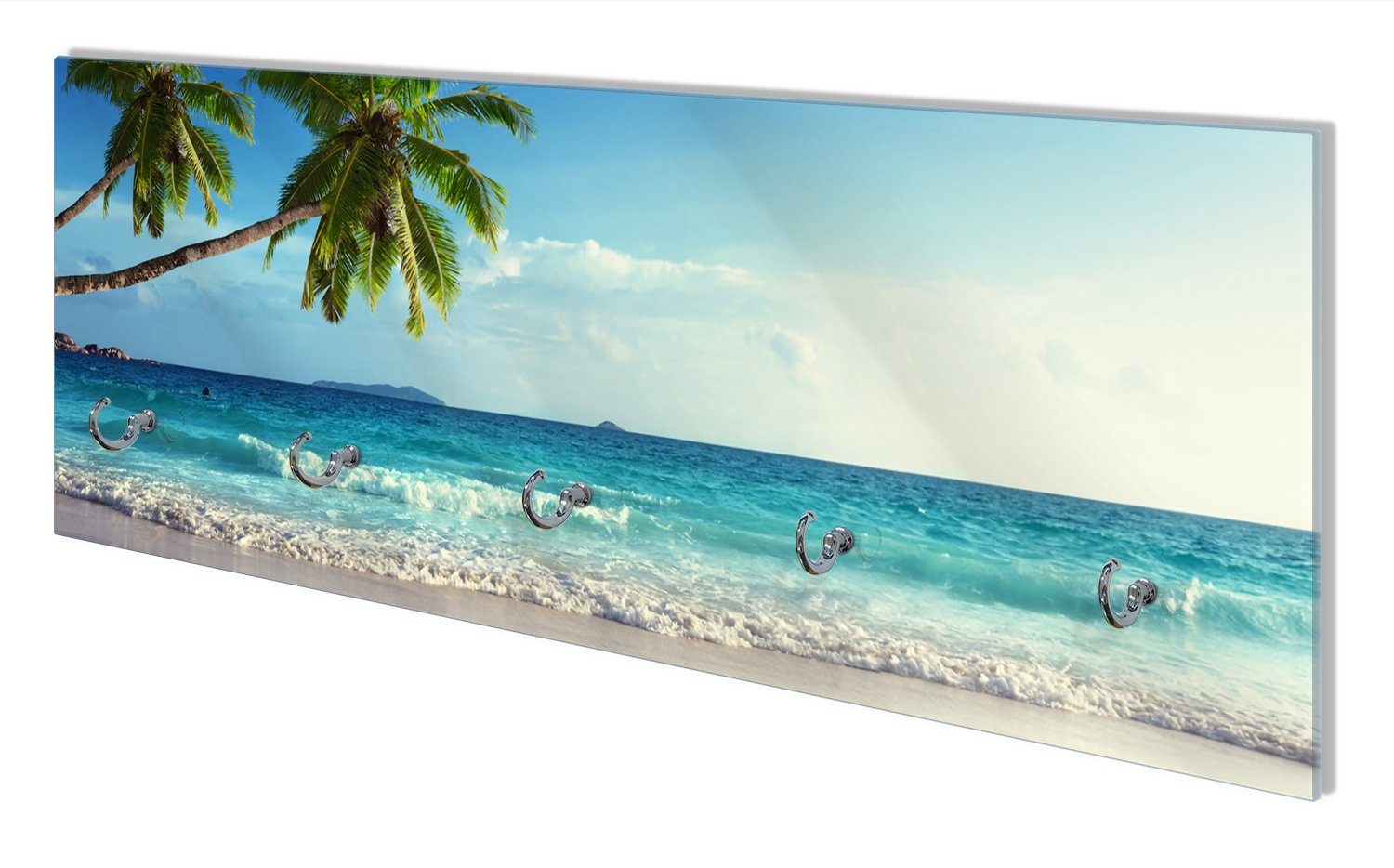 Wallario Wandgarderobe Sandstrand Auf Den Seychellen Urlaub Unter