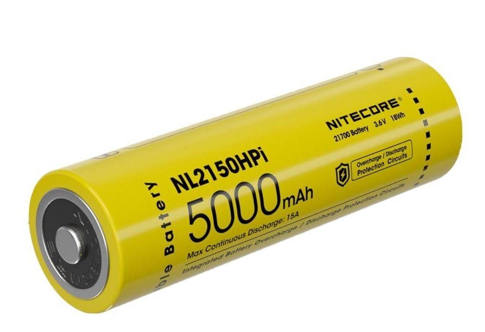 Nitecore Nitecore Akku 21700 NL2150HPi 5000 mAH Set II Akku