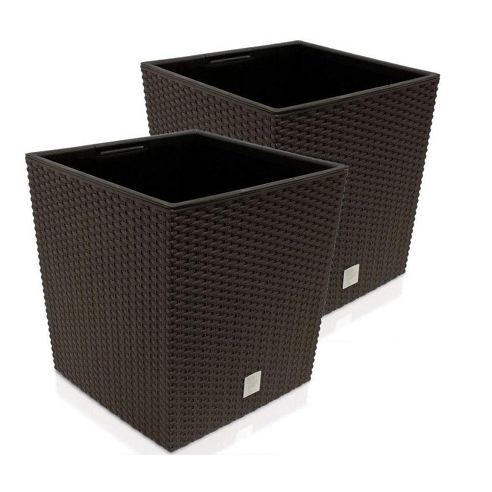 Prosperplast Blumenkasten Prosperplast Blumentopf RATO LOW - anthrazit ...