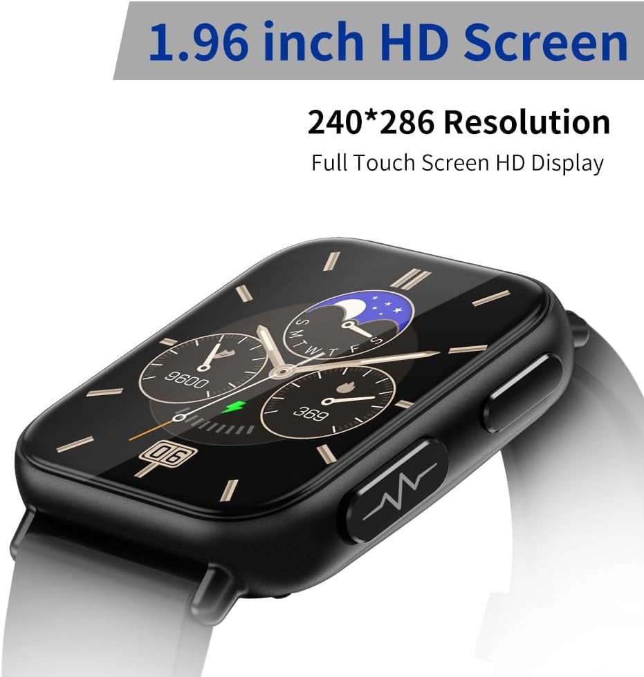 DigiKuber TK10 Smartwatch (4,8 cm, android ios), Smartwatch mit ECG, 1. ...