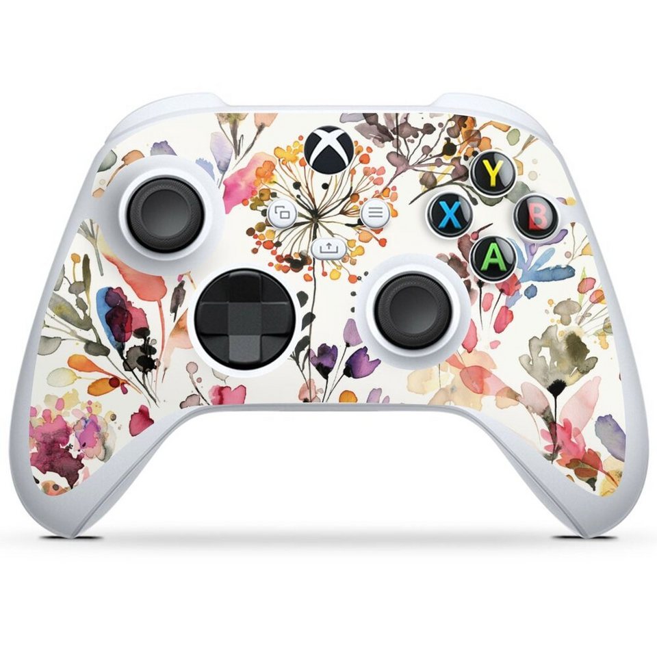 Deindesign Handyhülle Blume Muster Pastell Wild Grasses Microsoft Xbox
