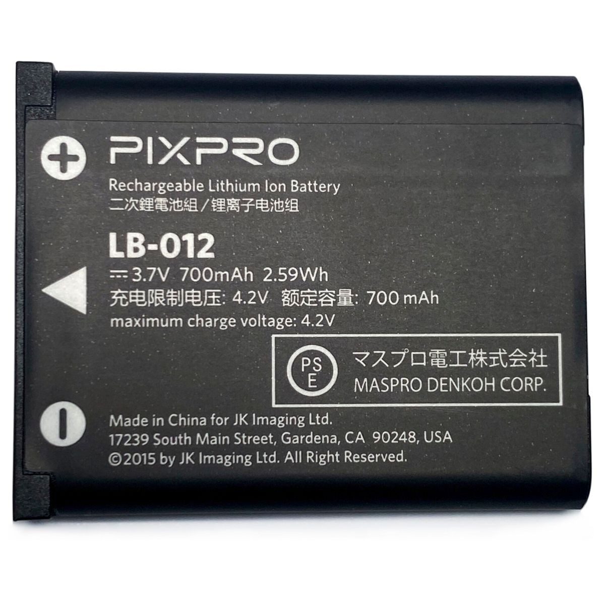 Kodak Pixpro LB-012 Kamera-Akku, Kamera Batterie