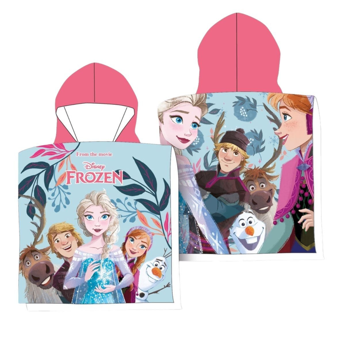 Disney Frozen Badeponcho Kinder Hoody Towel Aus Microfaser Badeponcho