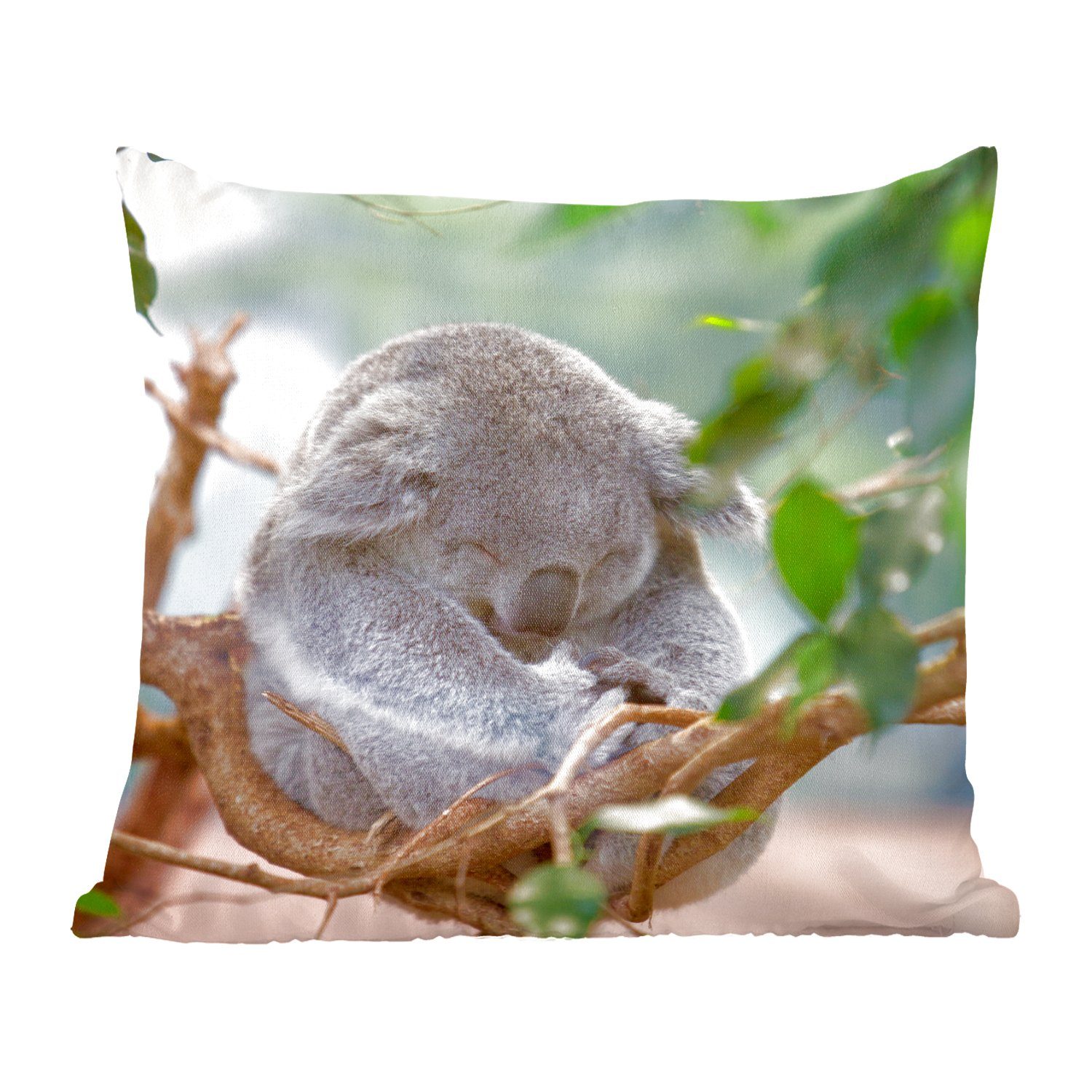 Muchowow Dekokissen Koala Zweige Kinder Jungen Mädchen