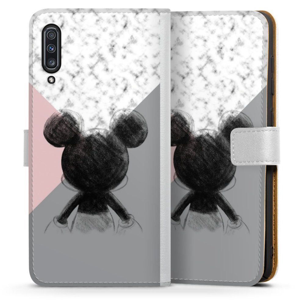 Deindesign Handyhülle Disney Marmor Mickey Mouse Mickey Mouse Scribble