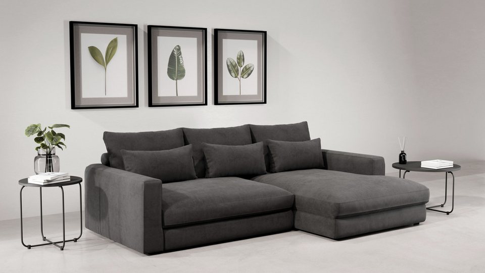 Home Affaire Ecksofa Darwin Viele Kissen Extra Tiefe Sitzfläche 271