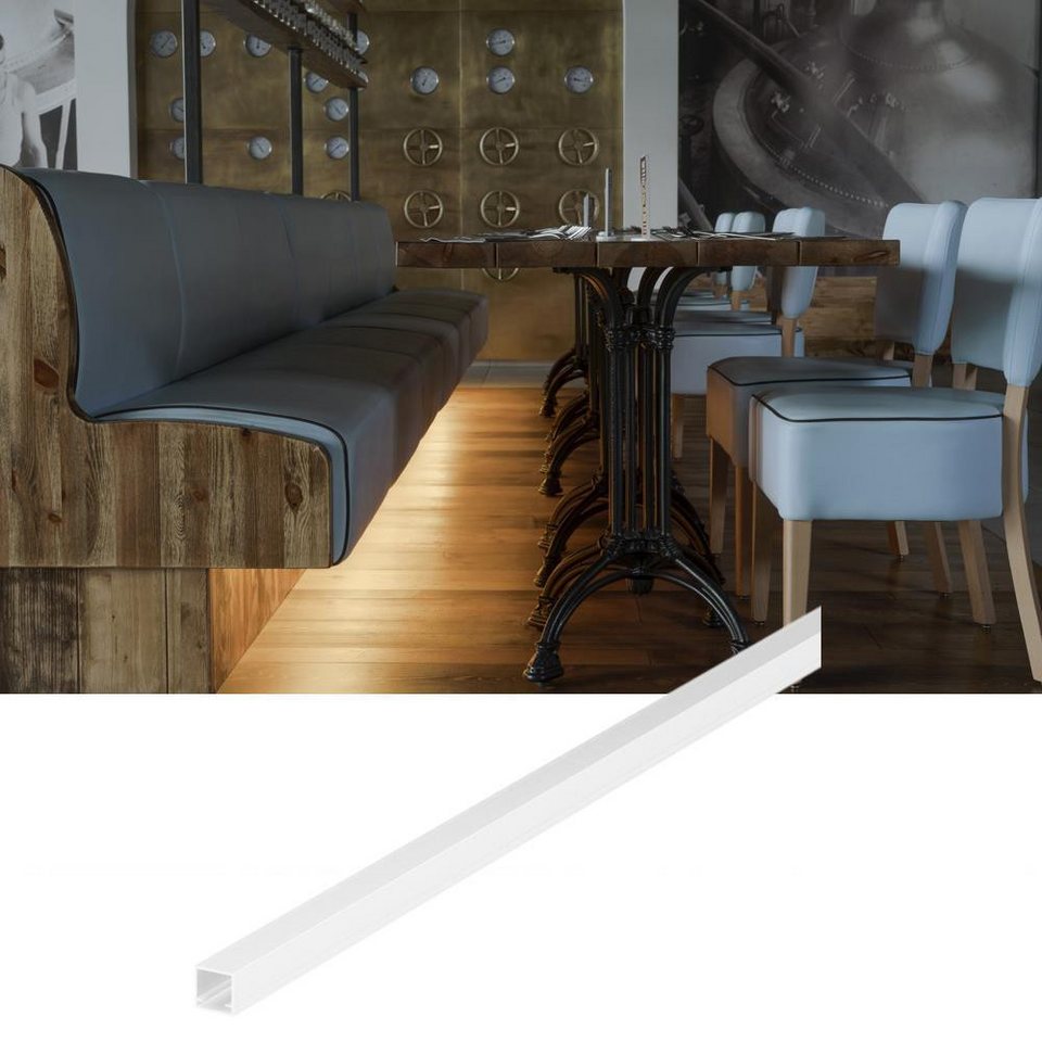 Slv Led Stripe Profil Kenai Profil 2 Meter Satiniert 1 Flammig Led