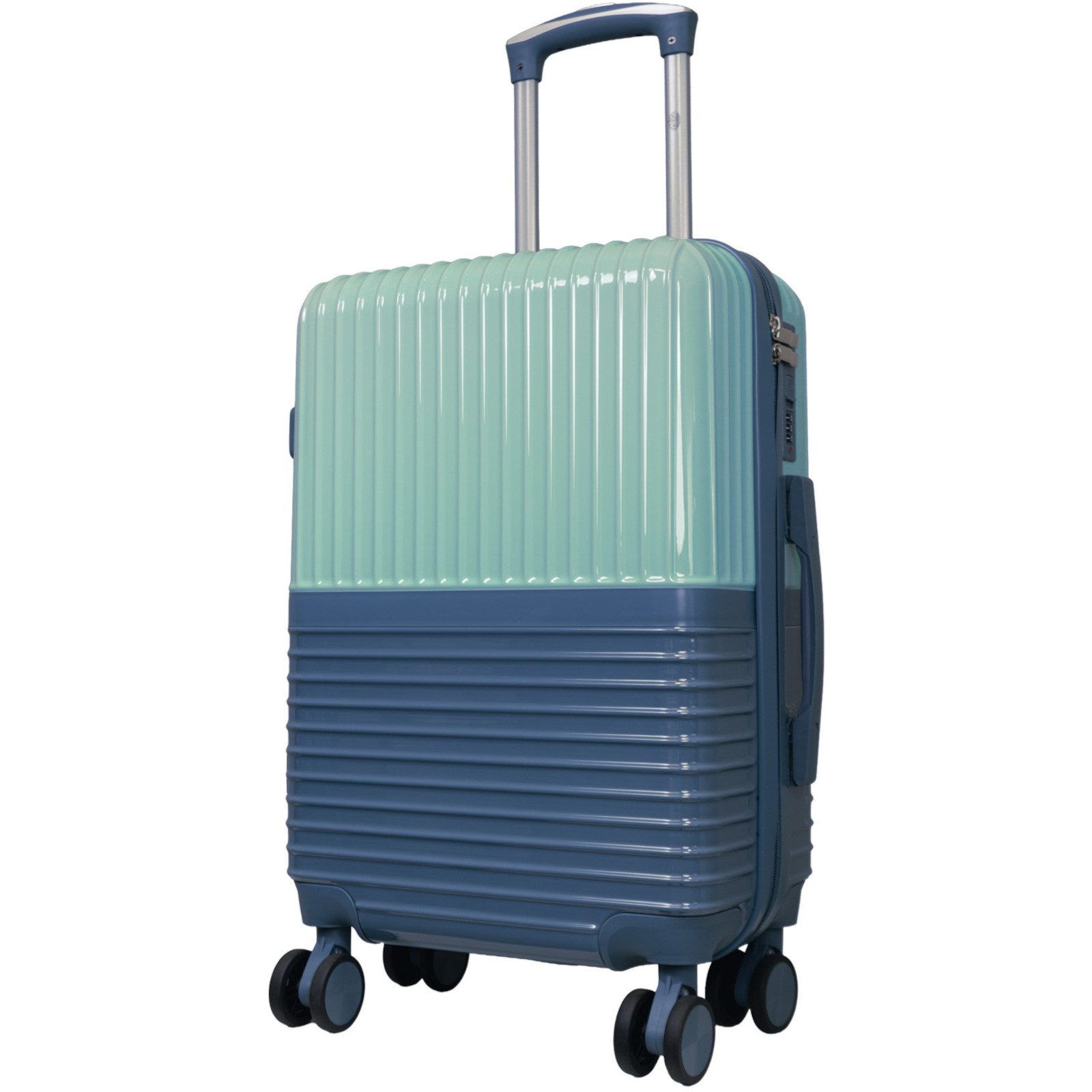 Warenhandel König Hartschalen-Trolley Riga, 4 Rollen, modernes Zwei ...