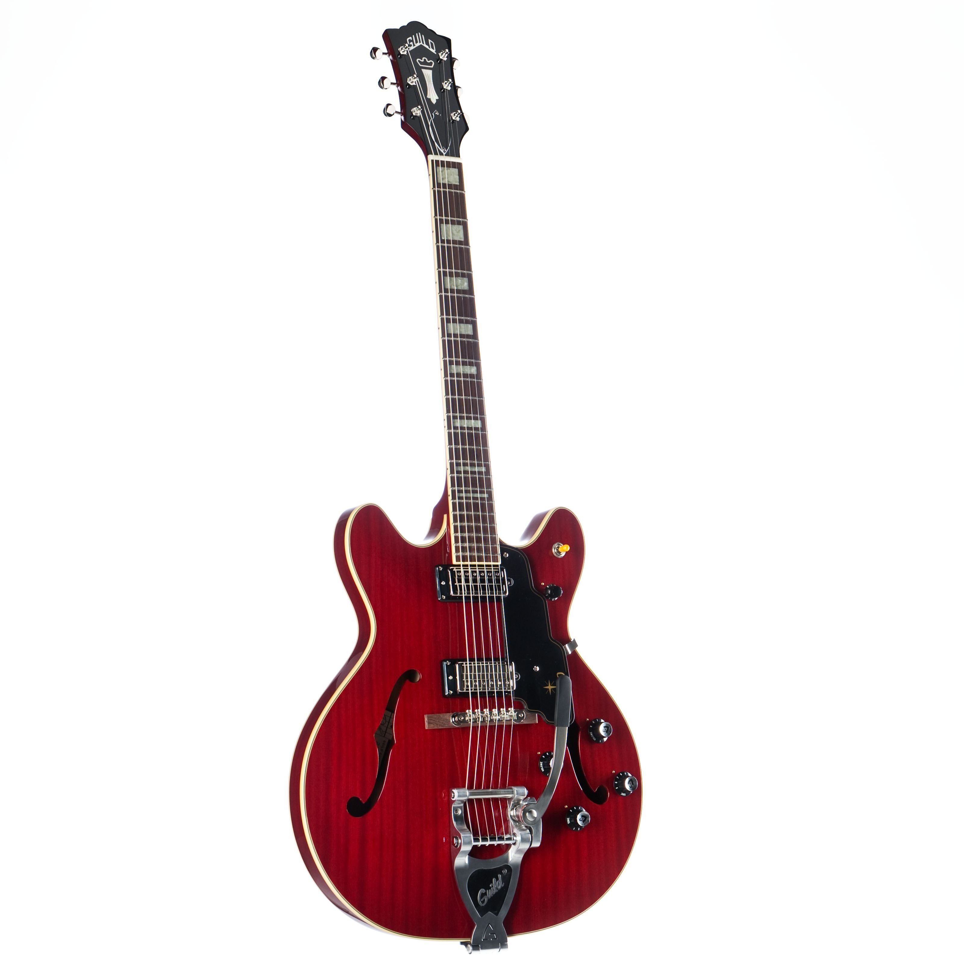 Guild Halbakustik-Gitarre, Starfire V Cherry