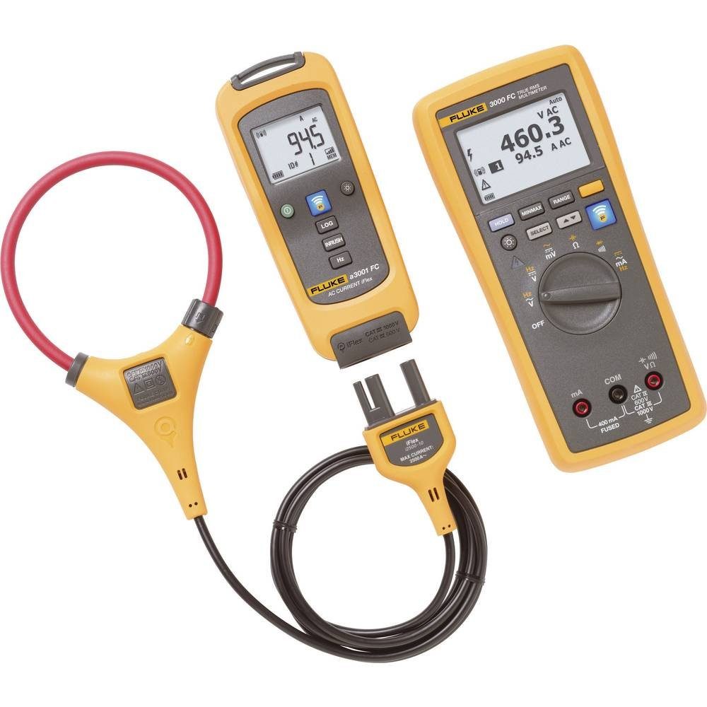 Fluke Multimeter Wireless-Messgeräte-Kit Connect™, Grafik-Display ...