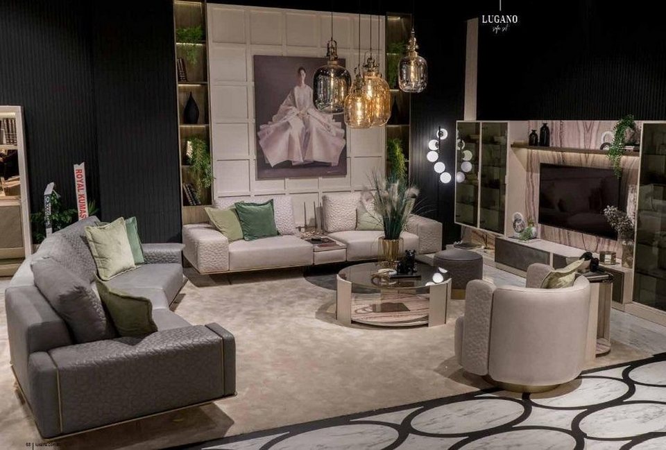 Jvmoebel Wohnzimmer Set Sofagarnituren Wohnzimmer 531 Set