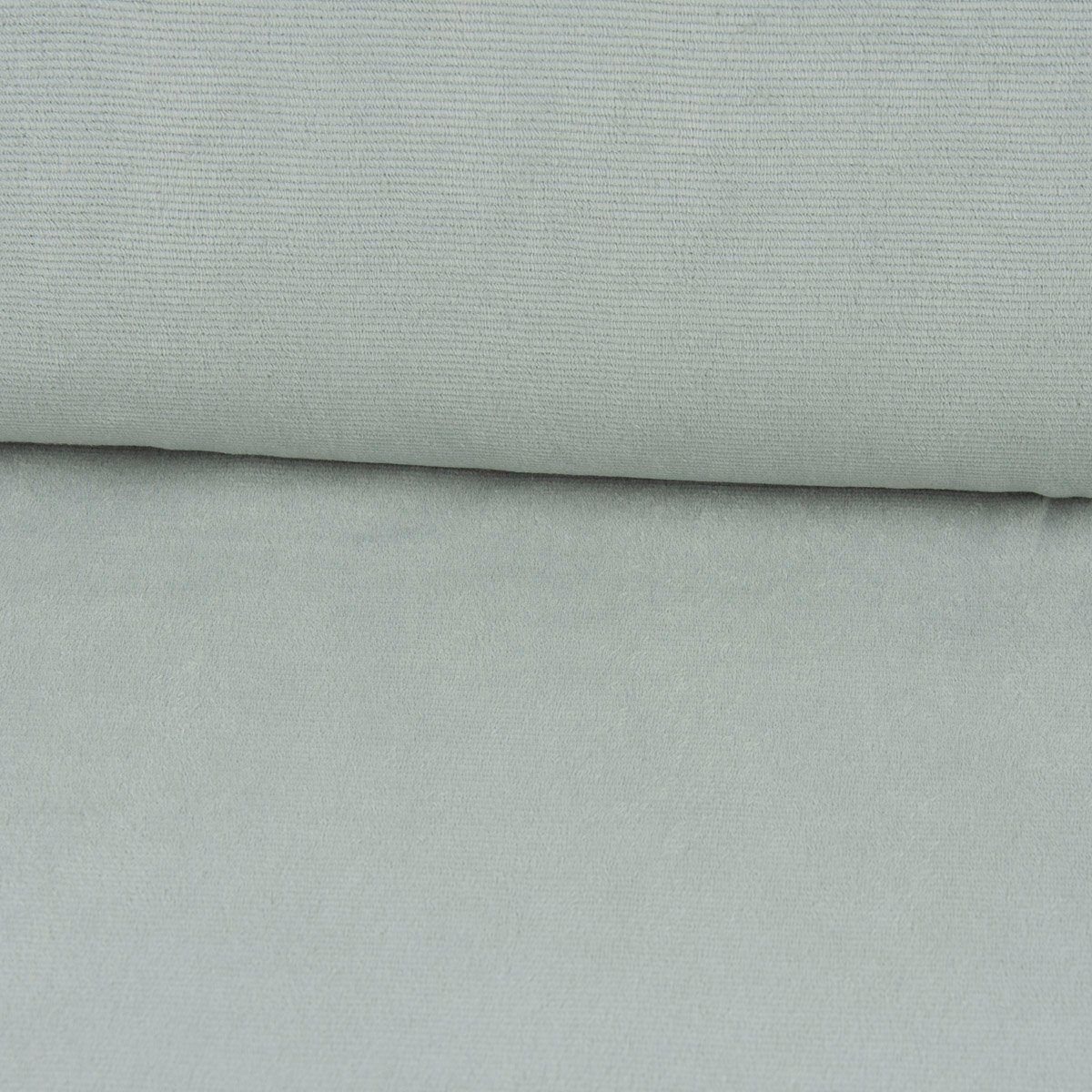 SchÖner Leben Stoff Rippen Jersey Cord Optik Fein Einfarbig Mint 1