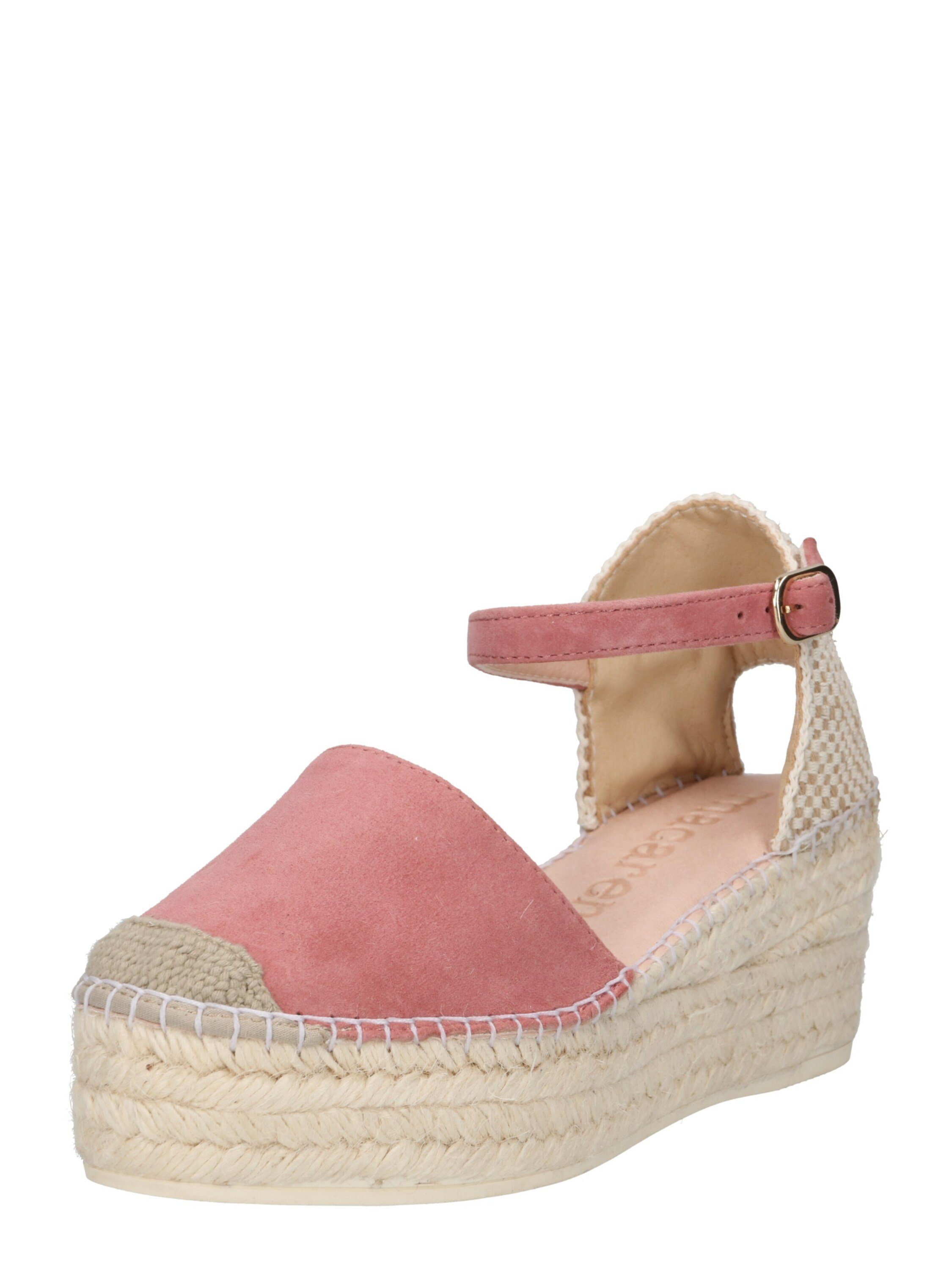 macarena Java62 Sandale (1-tlg), Absatz/Sohle in Bast-Optik