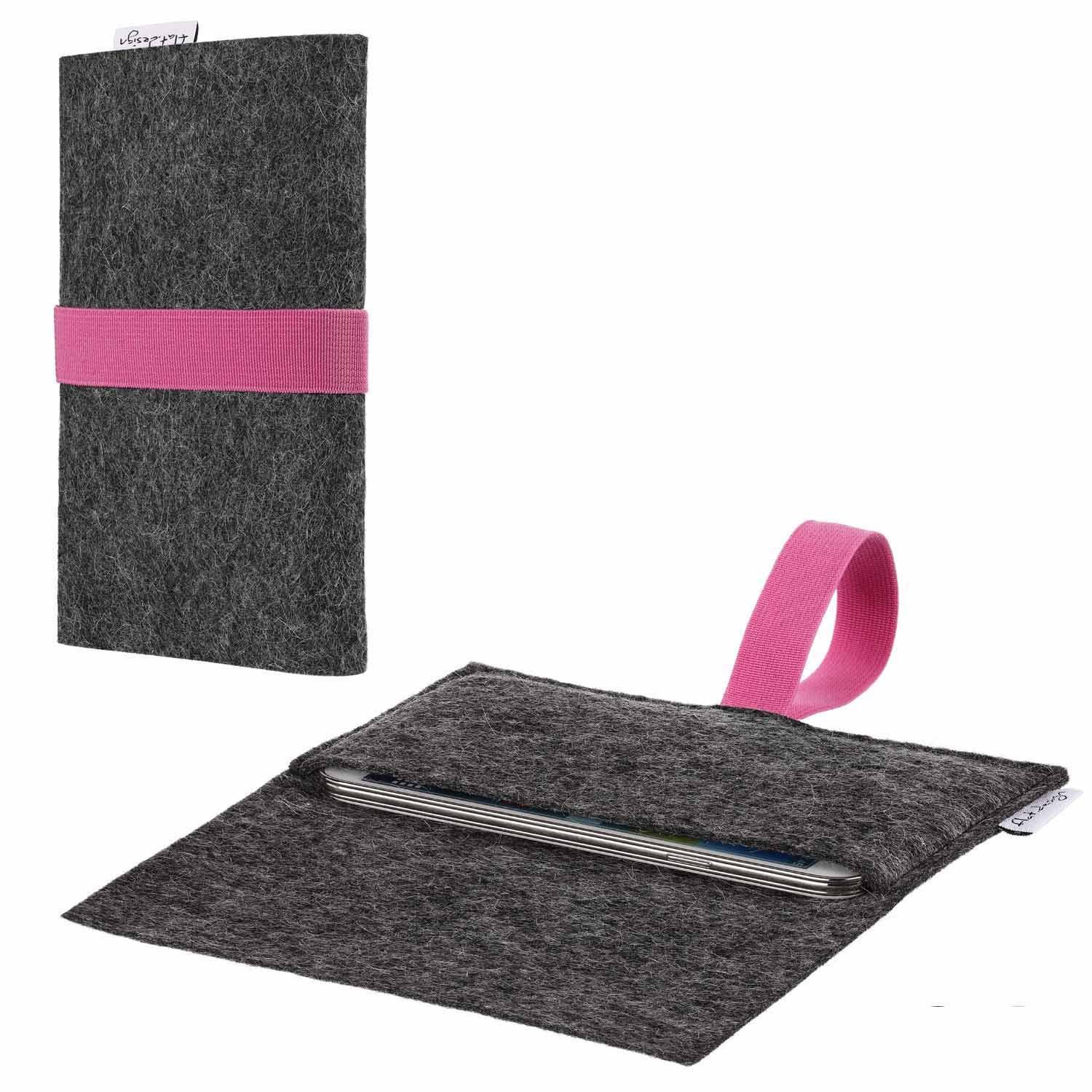 Flatdesign Handyhülle Pflanzlicher Filz Vegan Für Hisense R12 5g