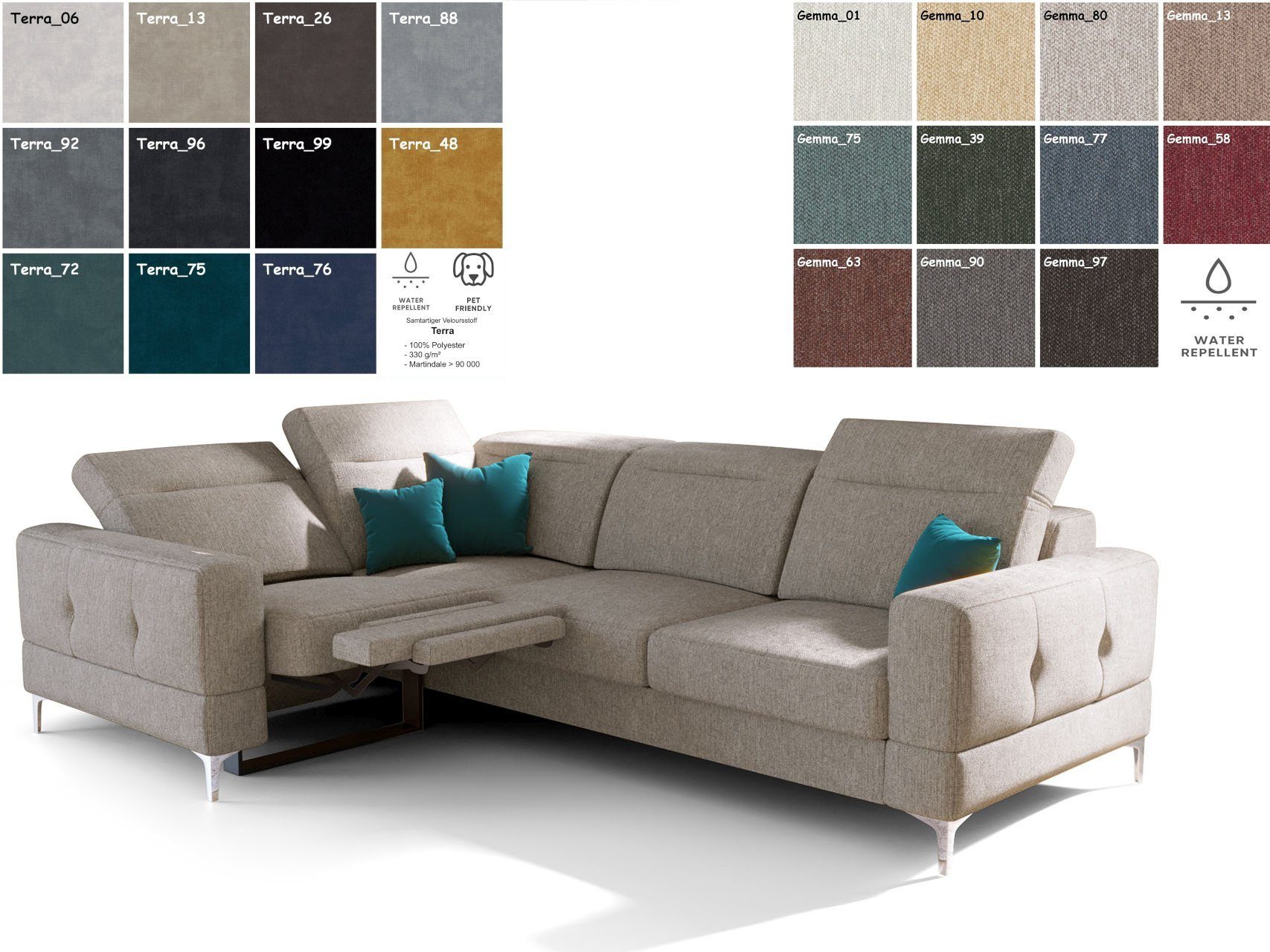 Elektrische Sofas mit Relaxfunktion online kaufen | OTTO