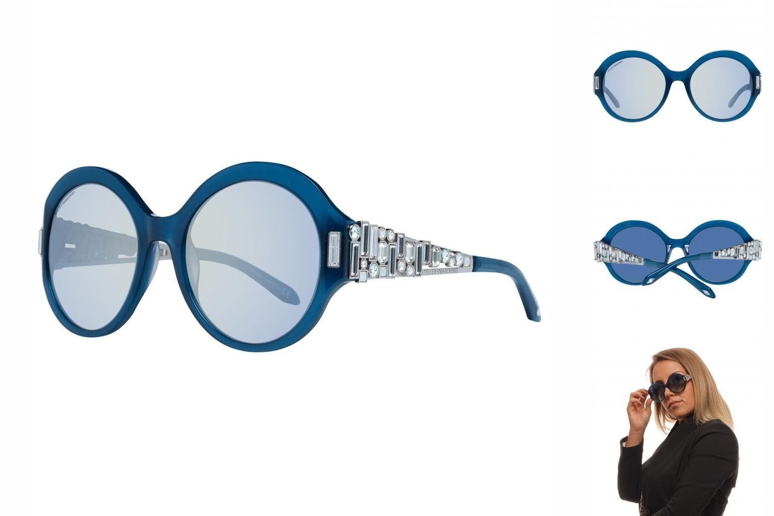 Swarovski Sonnenbrille Damensonnenbrille Swarovski SK0162-P 90X55