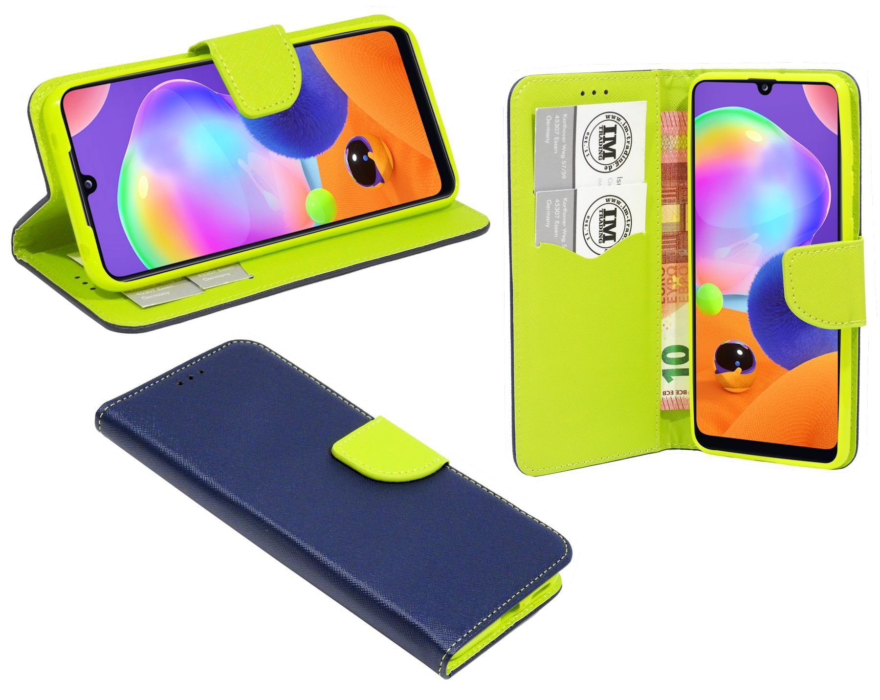 Cofi1453 Handyhülle Hülle Tasche Für Samsung Galaxy A31 Kunstleder